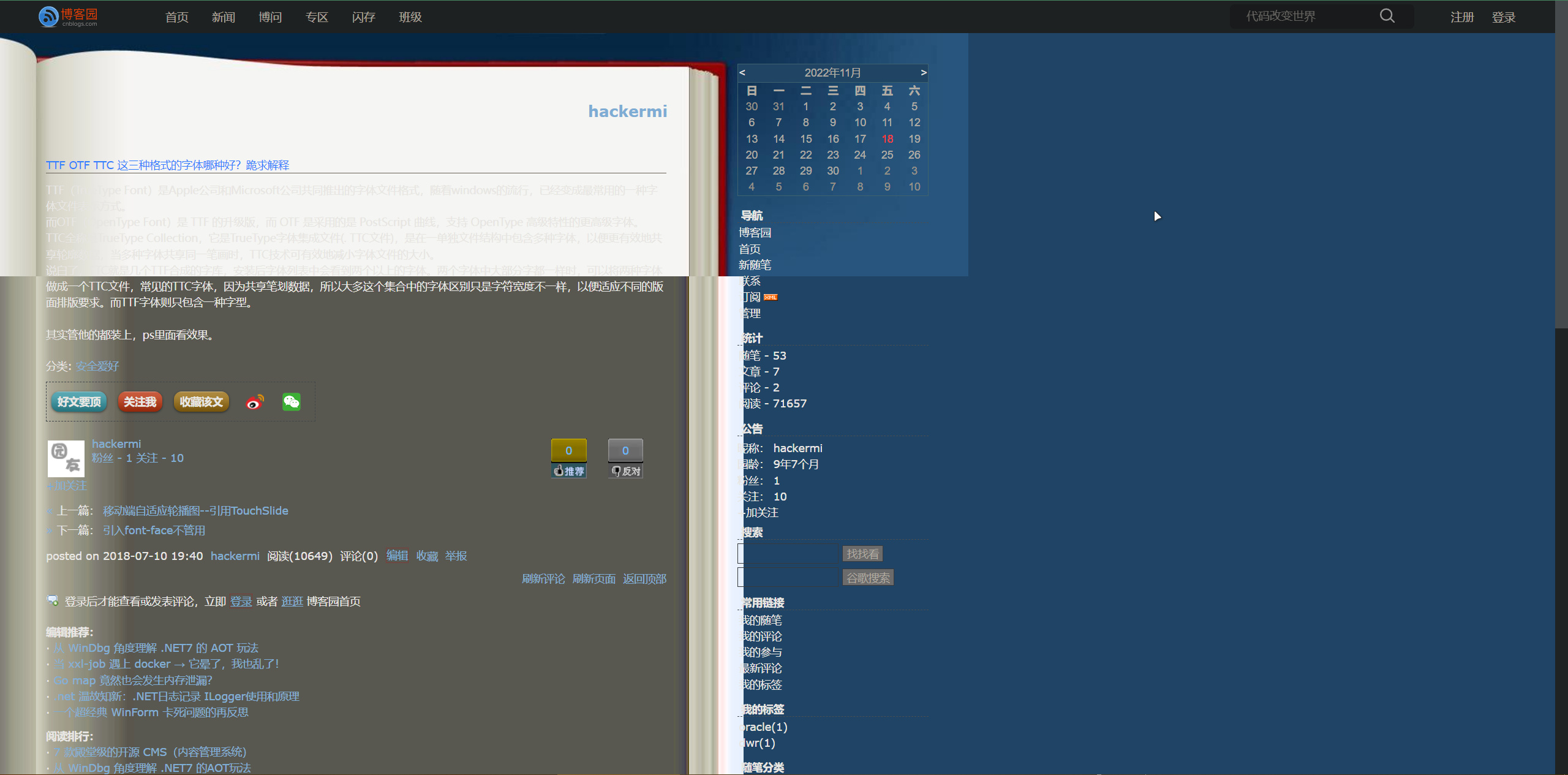 Broken Website Hackermip9291087html Turn On Text Cant Read · Issue