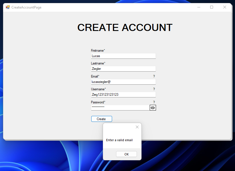 GitHub - z13g/LoginPageWinforms: Simpel C# Winforms LoginPage, som gemmer og henter data fra en ...