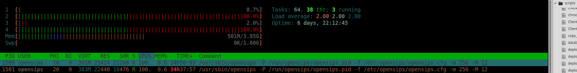 Timer delay in execution · Issue #1346 · OpenSIPS/opensips · GitHub