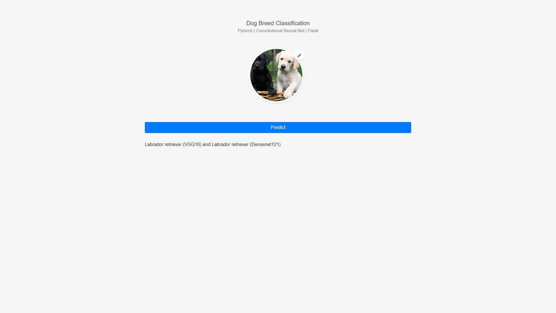 GitHub - Nimishkhurana/Dog-Breed-Classifier: Flask web app to predict ...