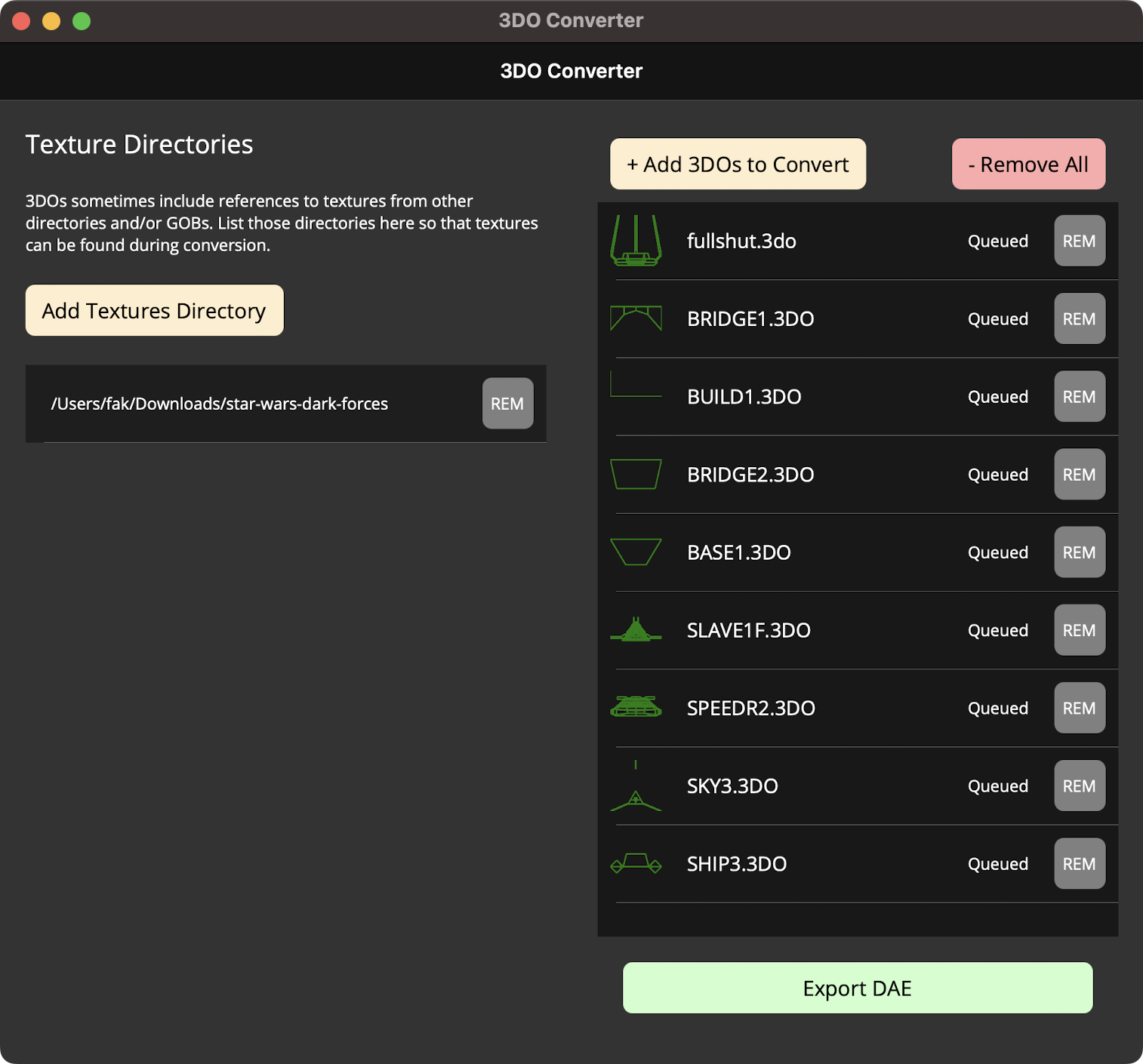 GitHub - praeclarum/ThreeDO