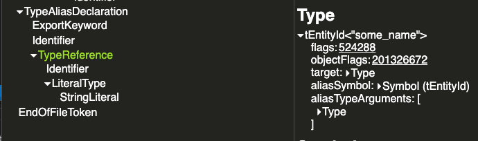 Wrong Typereference Name In Typealiasdeclaration In Ast · Issue 46921 · Microsofttypescript 
