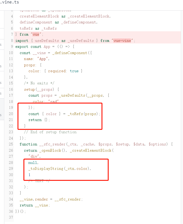 [bug]: setup doesn't return props correctly · Issue #36 · vue-vine/vue-vine · GitHub
