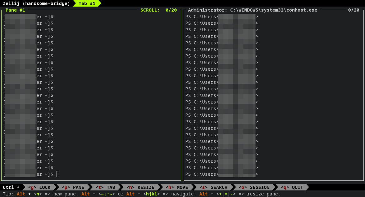 Scroll count not reset to zero with 'clear' command in pwsh · Issue #1714 · zellij-org/zellij ...