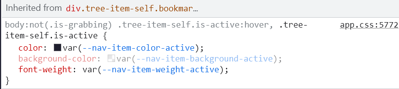 Text color for currently open bookmarked file it black · Issue #41 · catppuccin/obsidian · GitHub