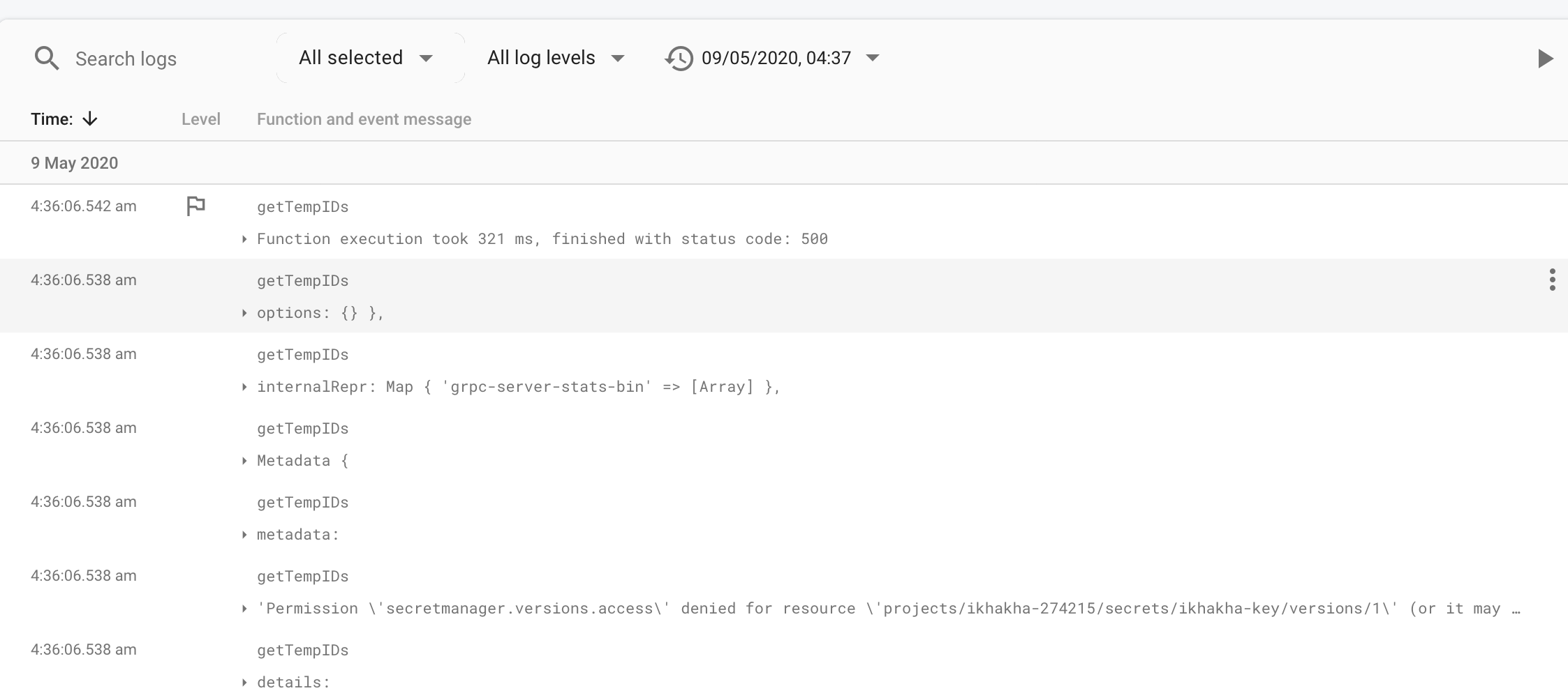 > @mchmielarski · Issue #9 · opentrace-community/opentrace-cloud-functions · GitHub