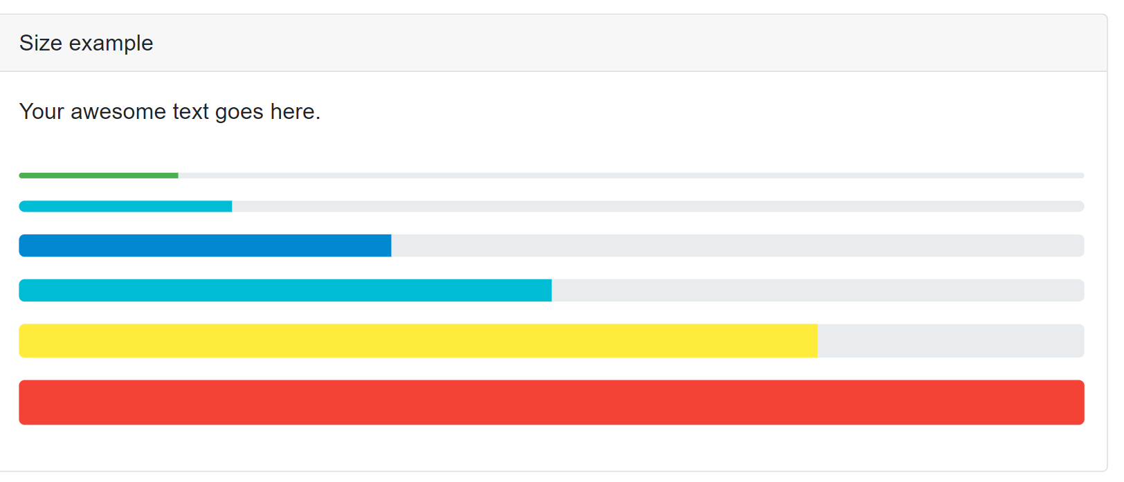 Setting Size on Progress bar in Material doesn't do anything · Issue ...
