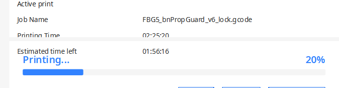 Printing Time and Estimated Time left broke after Estimiated time left is shown · Issue #364 ...