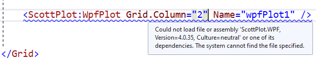 WpfPlot fails to load in Visual Studio when using .NET Framework · Issue #473 · ScottPlot ...