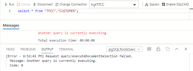 Unhandled Exception On Disconnect During Query Execution · Issue 209
