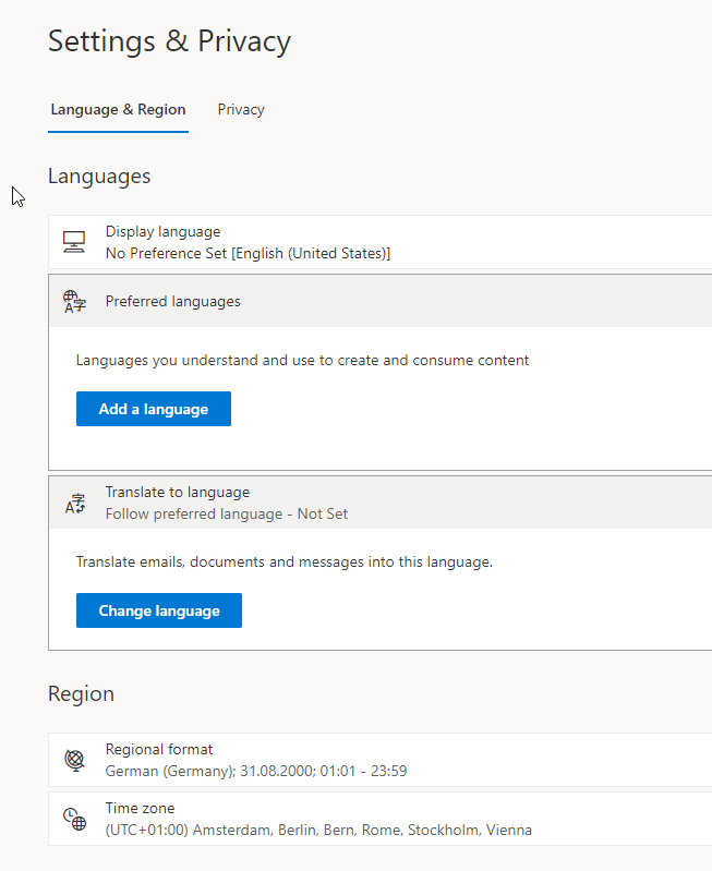 [coe Starter Kit Bug] Commandcenterapp Confusion With German And