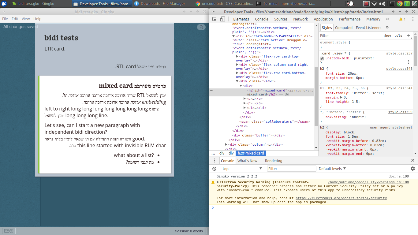 Support for RTL languages · Issue #78 · gingko/client · GitHub