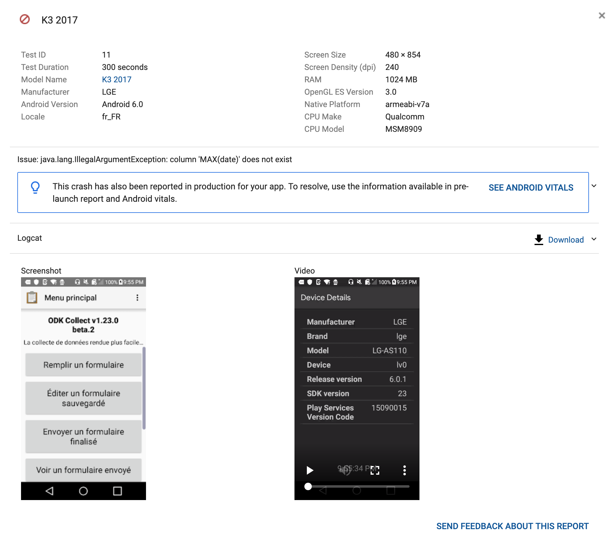Column 'MAX(date)' does not exist · Issue #3222 · getodk/collect · GitHub