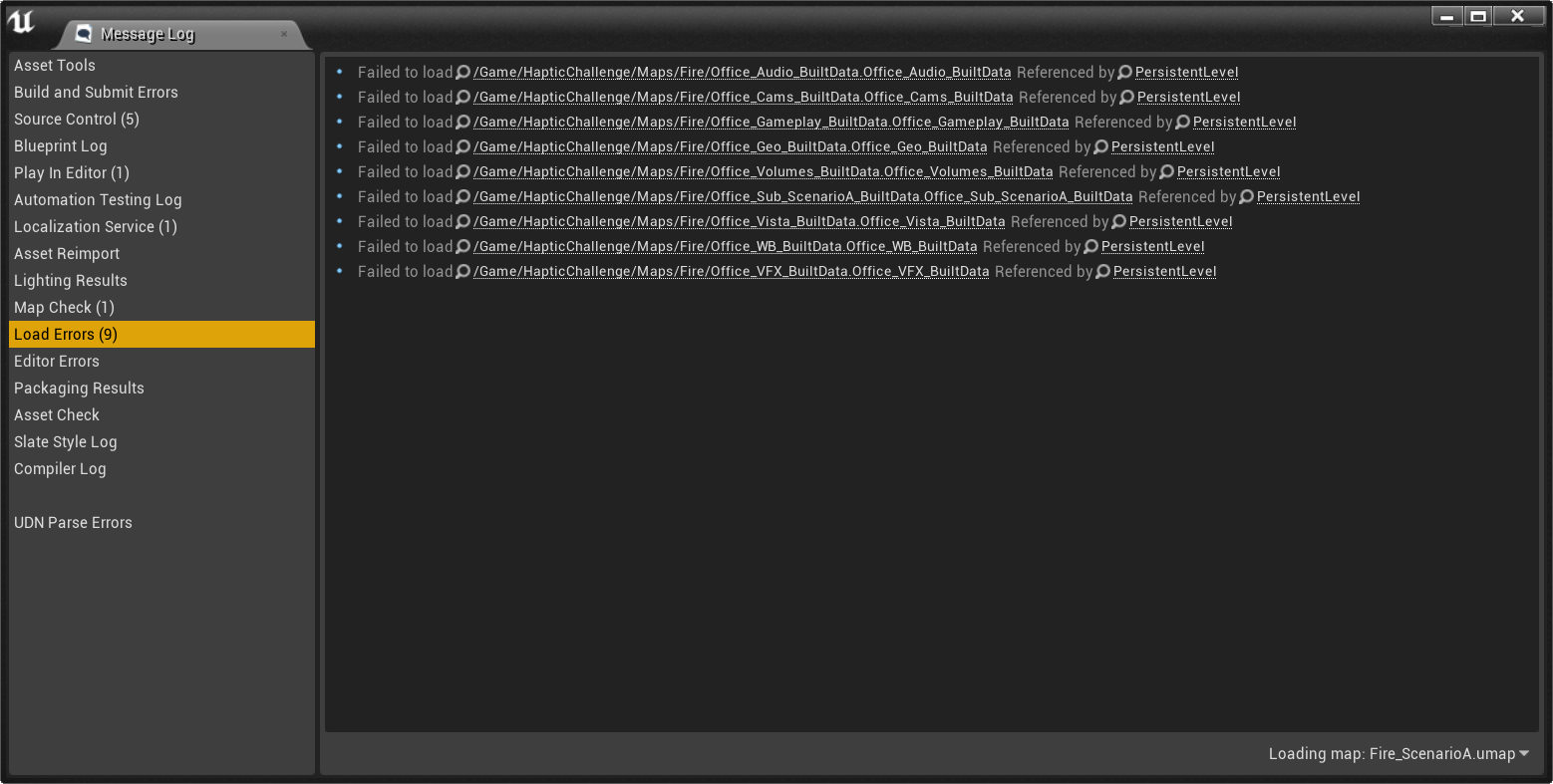 Load Errors in UE4 project · Issue #1 · usnistgov/HapticChallengeUE4 · GitHub