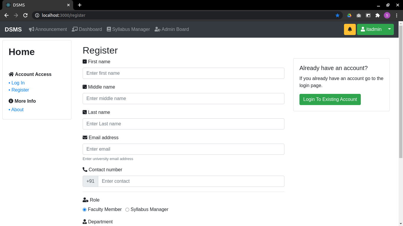 GitHub - sameep-baraiya/syllabus-management-system: DDIT Syllabus Management System for managing ...