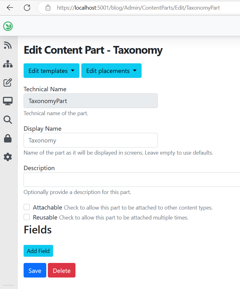 TaxonomyPart is missing · OrchardCMS OrchardCore · Discussion #13554 · GitHub