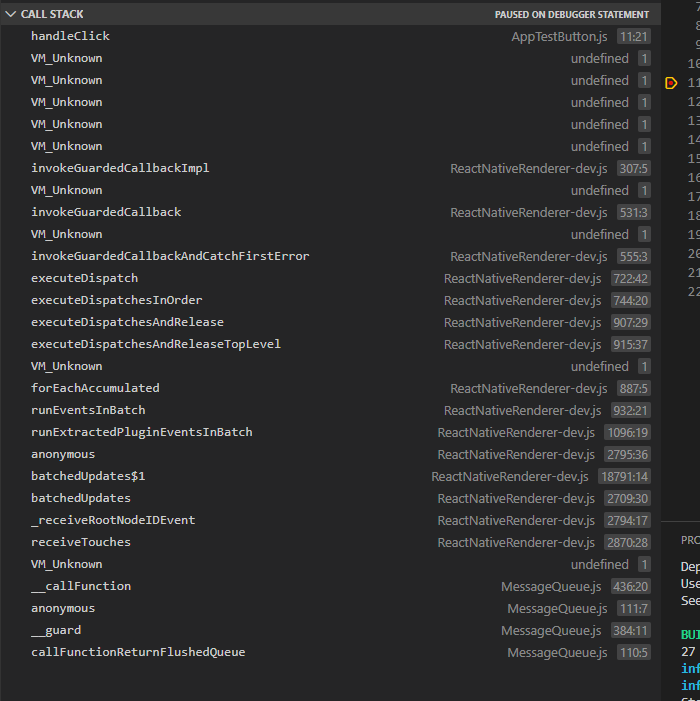 Hermes Engine Sends Redundant Native Call Frames In Debuggerpaused Event During Debugging