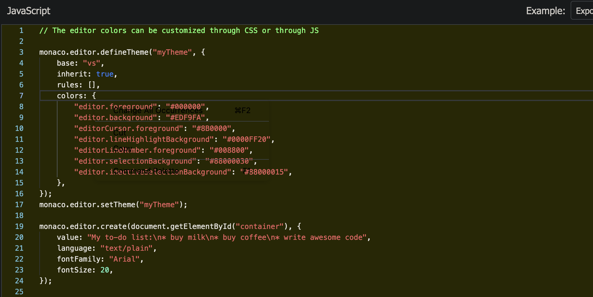 [Bug] Context Menu background color becomes transparent when using the Dark Reader chrome ...