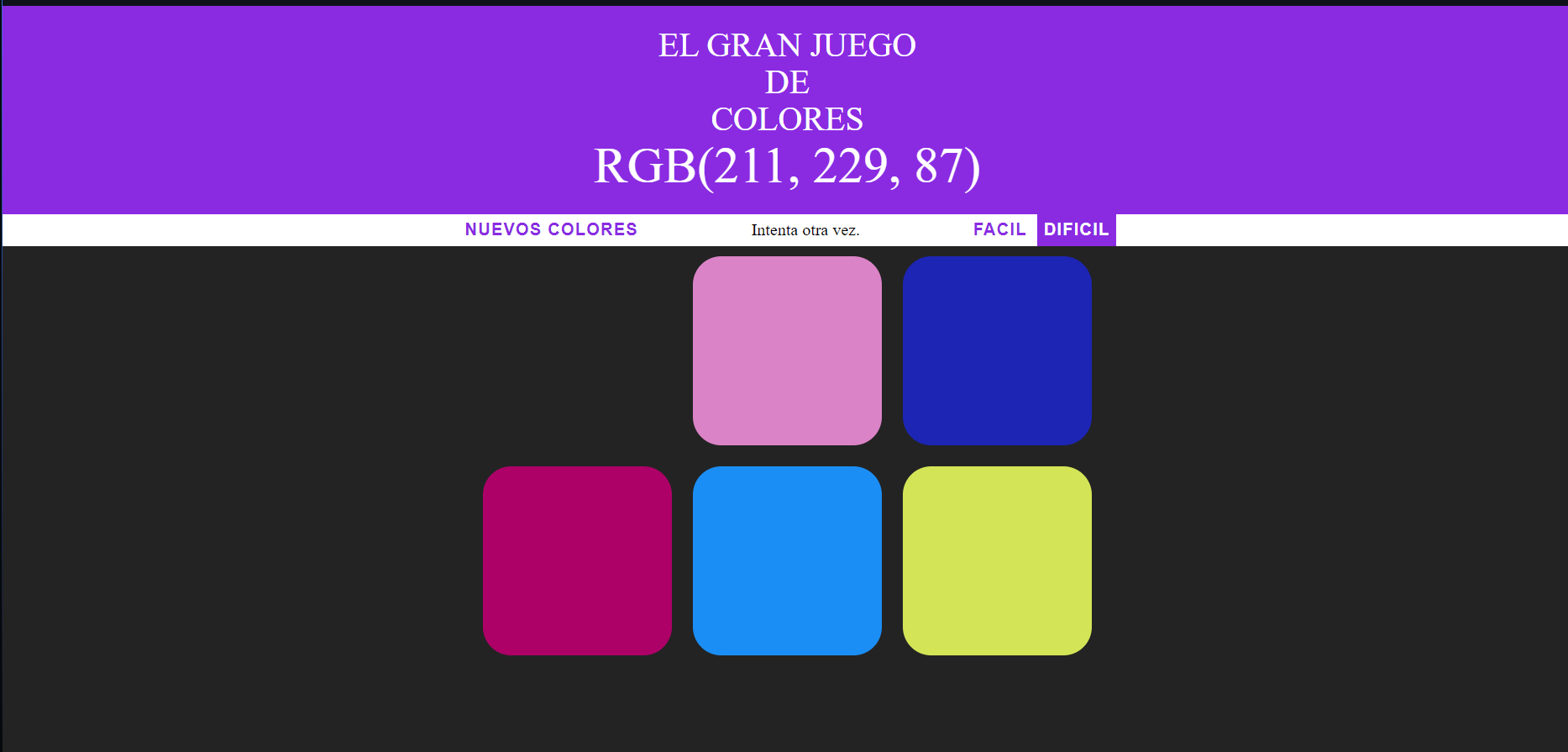 GitHub - joshRG/Color_Game: A game to sharpening the understandings of ...