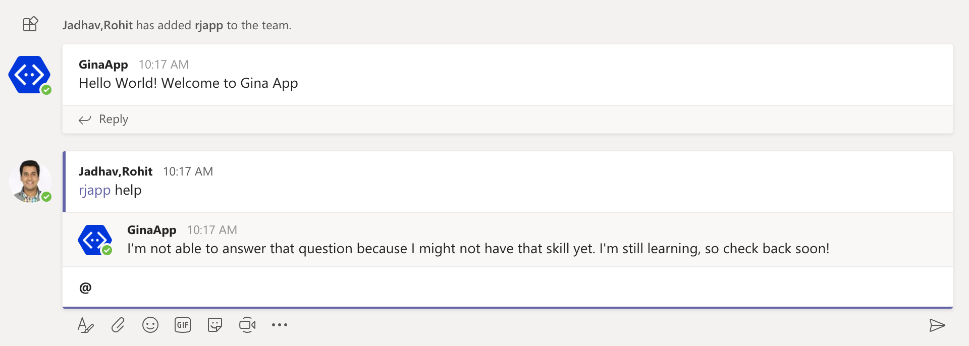 Ability To Mentions Bot Is Not Working · Issue 147 · Officedevbotbuilder Microsoftteams · Github