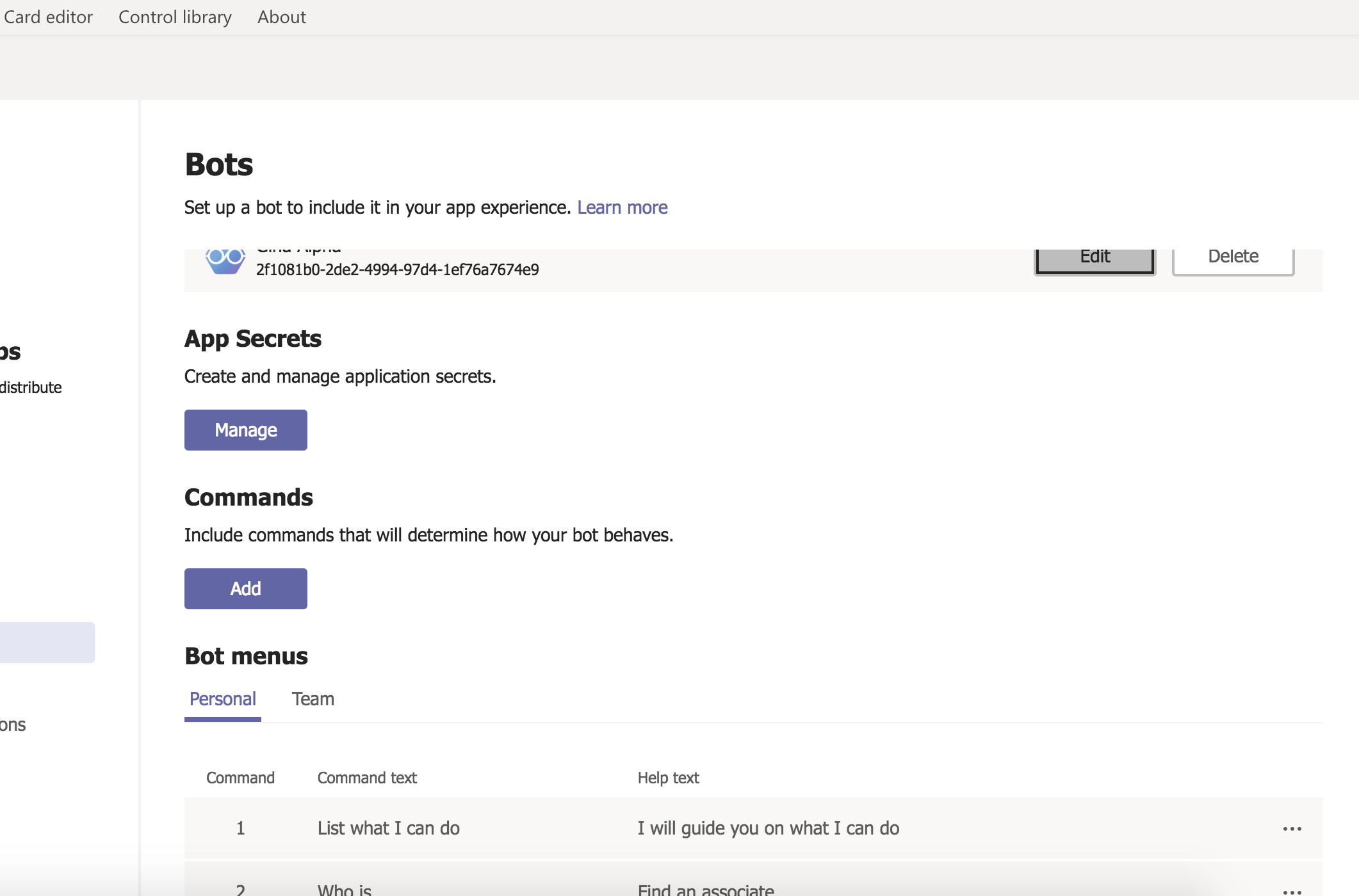 App changes made using App studio doesn't appear on other users MS teams client · Issue #163 ...