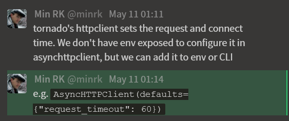 Add Option To Set Requesttimeout · Issue 26 · Jupyterhubjupyterhub Idle Culler · Github