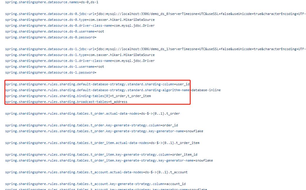 The 5.1.1 document is not ture about sharding rules · Issue #18055 · apache/shardingsphere · GitHub