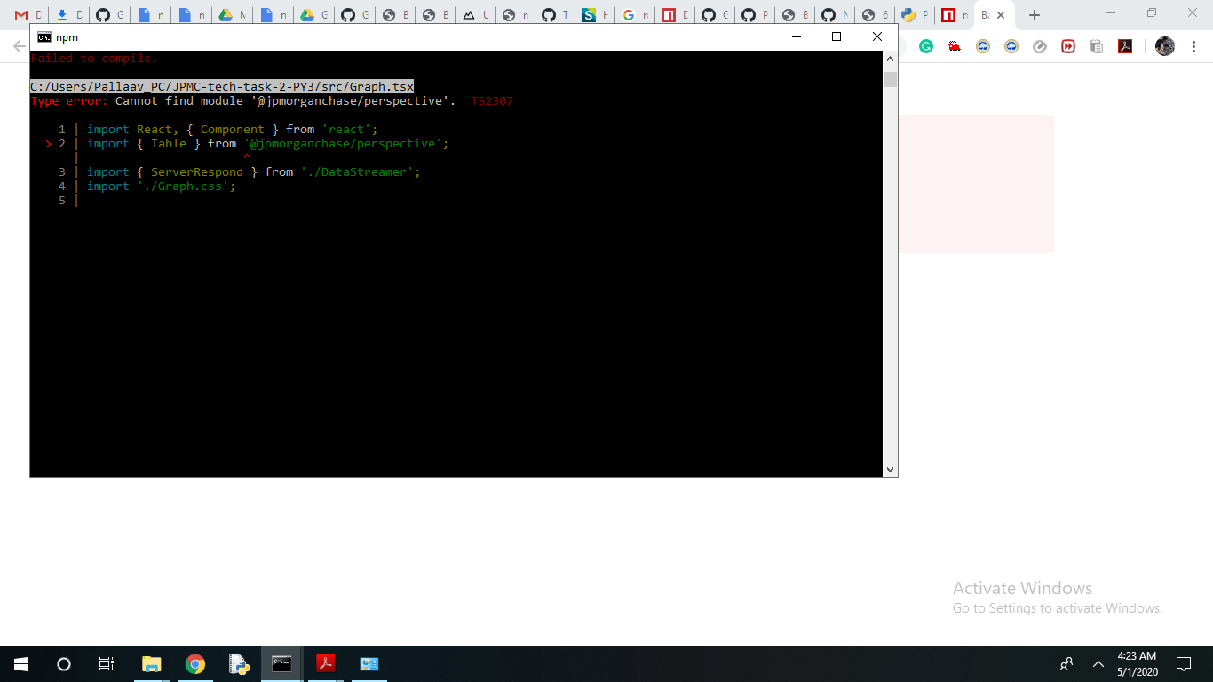 Failed To Compile Error · Issue 102 · Insidesherpajpmc Tech Task 2 Py3 · Github