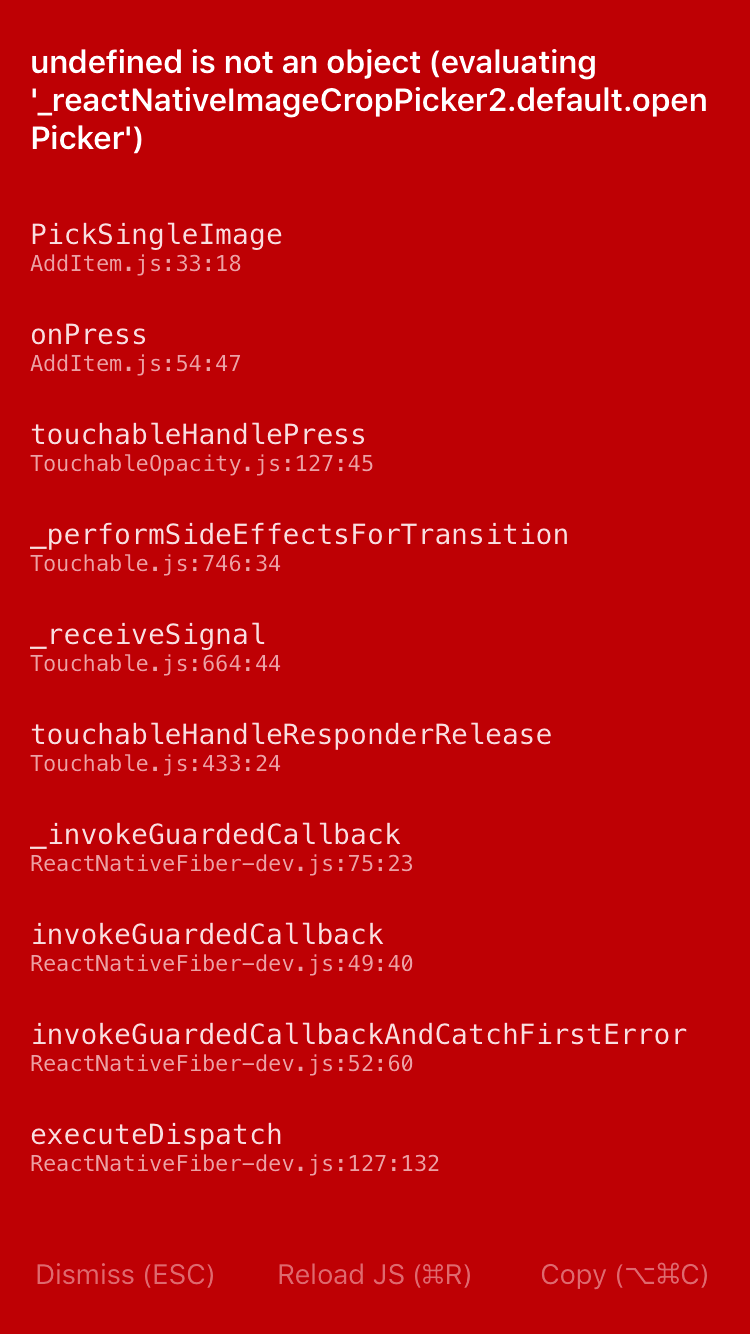undefined is not an object('ReactNativeImageCropPicker') · Issue #512 · ivpusic/react-native ...