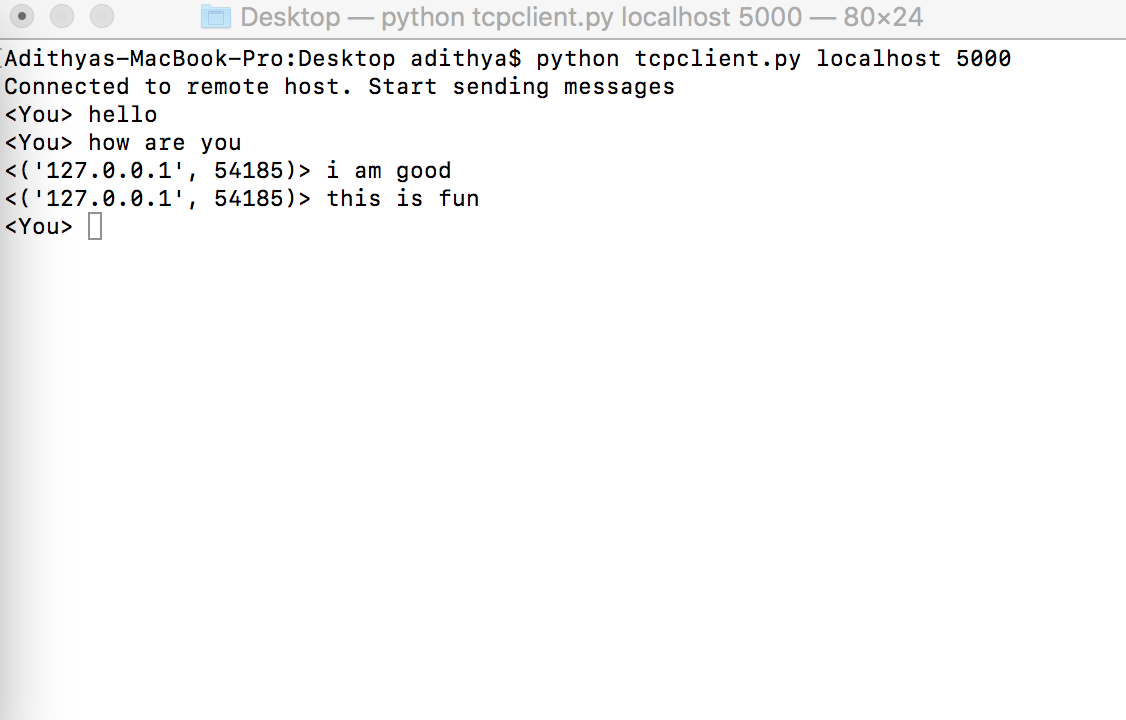 GitHub - adithya1995/client_server_chatroom: A simple multi-user messaging application where ...