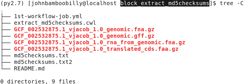 Building block: block_extract_md5checksums · Issue #22 · NAL-i5K/Organism_Onboarding · GitHub