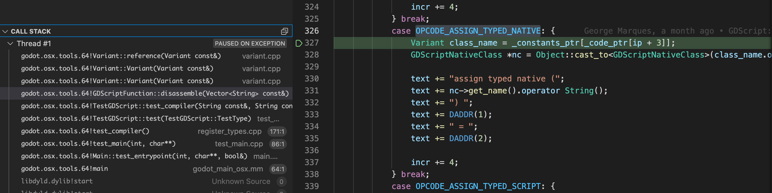 Disassembler Crash In Opcodeassigntypednative · Issue 44417 · Godotenginegodot · Github 