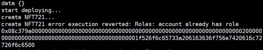 合约部署 · Issue #24 · fingerchar/fingernft · GitHub