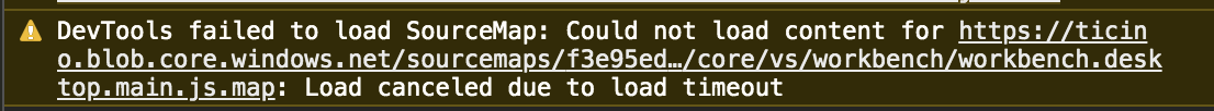 Cant Debug Frontend In Chrome Devtools Sourcemap Timeout · Issue 110777 · Microsoftvscode
