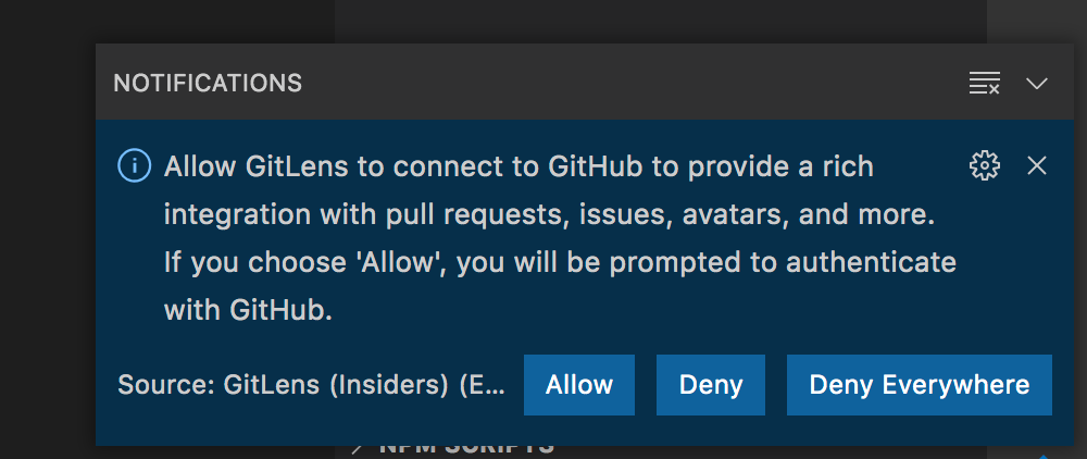 Defer Gitlens Auth Notification · Issue 1367 · Gitkrakenvscode Gitlens · Github