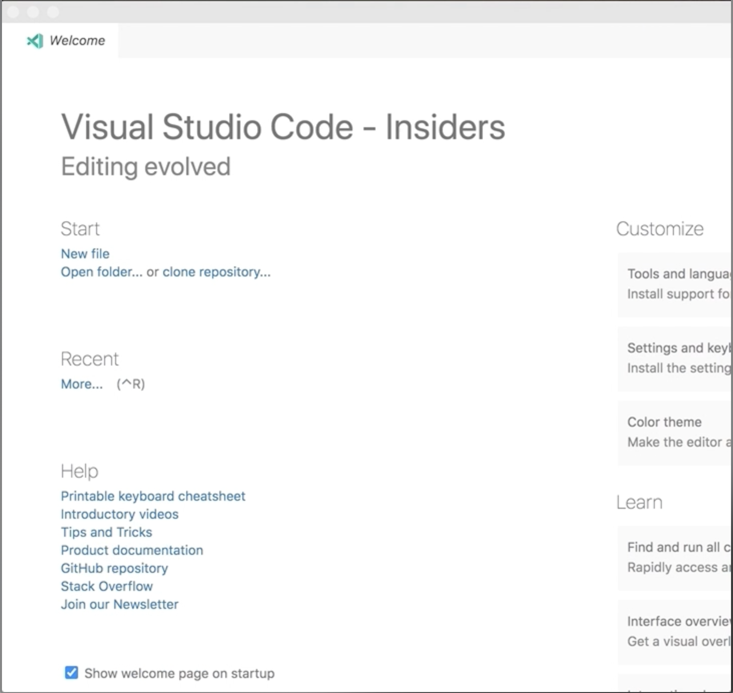 Welcome page shifts as it is rendered · Issue #117628 · microsoft ...