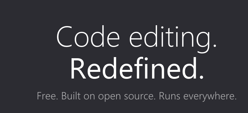 Getting started page should have a period after "Redefined" · Issue #118076 · microsoft/vscode ...