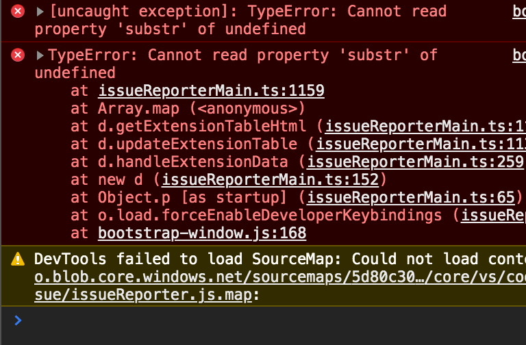 Issue Reporter Is Blank · Issue 118480 · Microsoft Vscode · Github