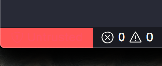 Customize trust status bar item color · Issue #120455 · microsoft ...