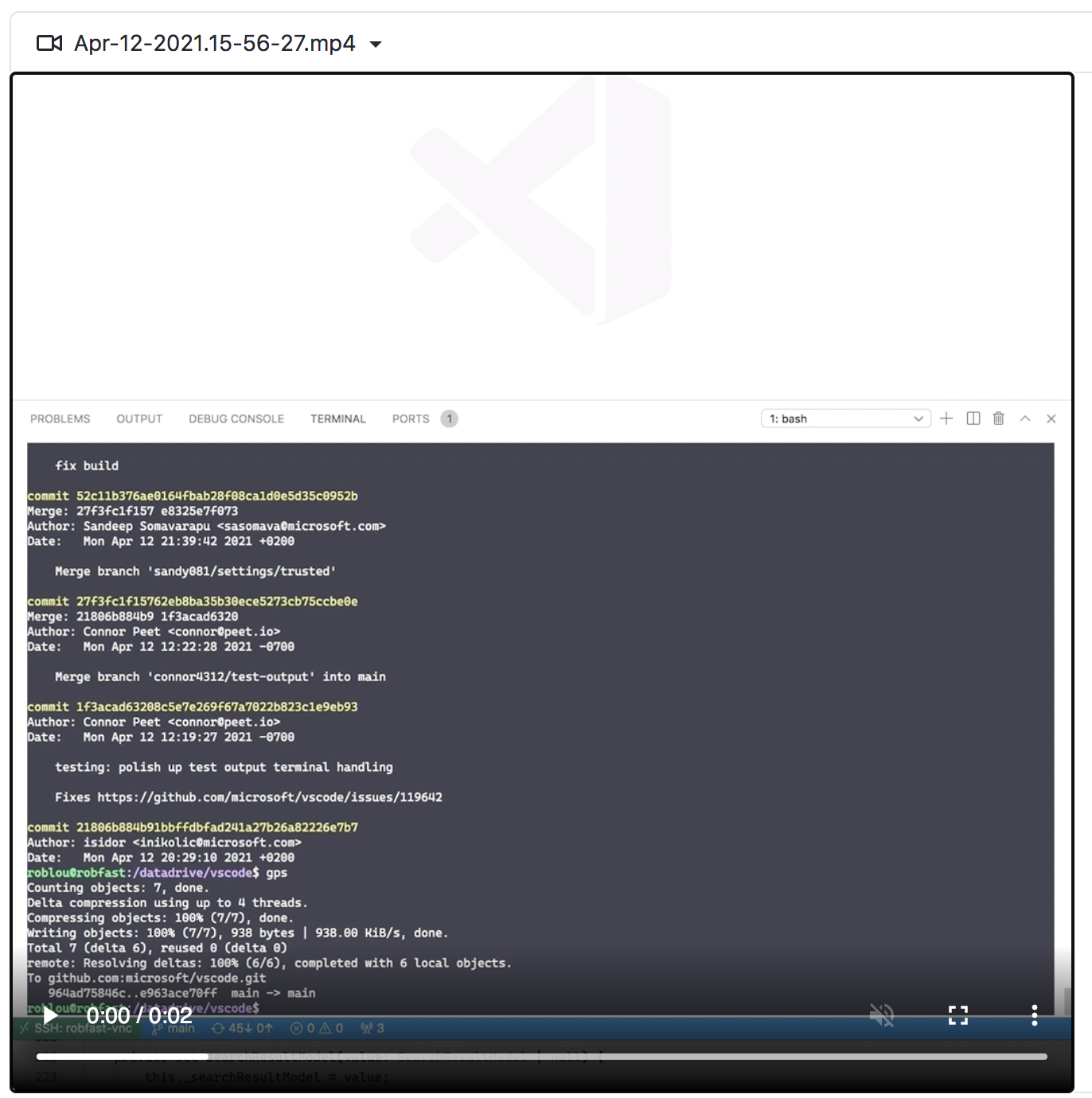 Terminal blinks wrong theme colors after changing theme · Issue #121146 ...