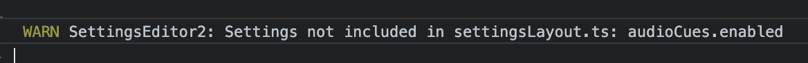 Add audioCues.enabled to settings TOC · Issue #140311 · microsoft/vscode · GitHub