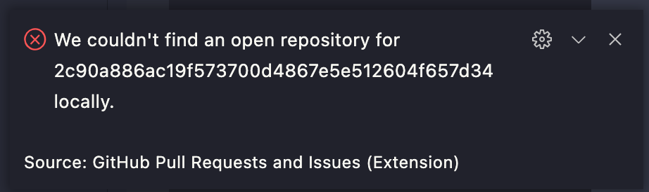 We Couldnt Find An Open Repository For · Issue 3242 · Microsoftvscode Pull Request