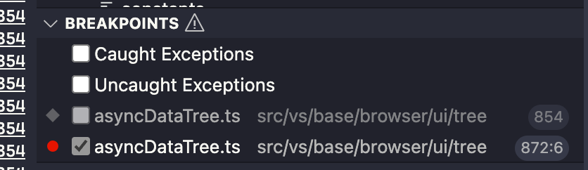 Unbound Breakpoint Indicator Shows Up For Disabled Breakpoints · Issue