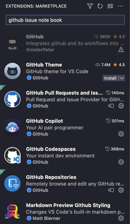 Have to search by nearly verbatim extension name · Issue #577 · microsoft/vsmarketplace · GitHub