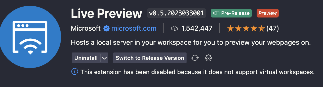 Support Remote Repositories · Issue 489 · Microsoftvscode Livepreview · Github