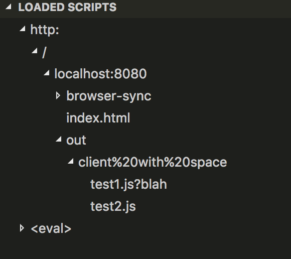 Support Loaded Scripts For Chrome Debug · Issue 32445 · Microsoft Vscode · Github