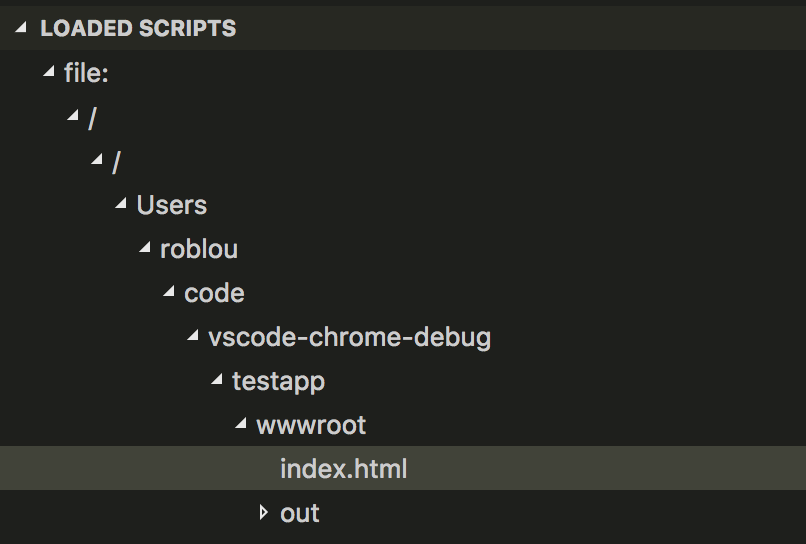 "Loaded scripts" pane doesn't handle file:/// URIs properly · Issue #82826 · microsoft/vscode ...