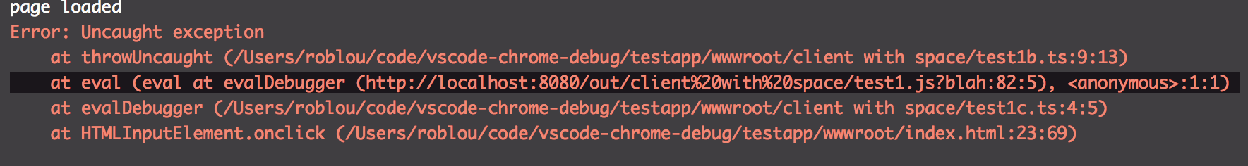Call Frames From Eval Are Not Parsed From Exception Logs Correctly · Issue 242 · Microsoft