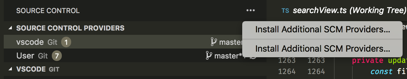 Two copies of "Install additional SCM providers" · Issue #45828 ...