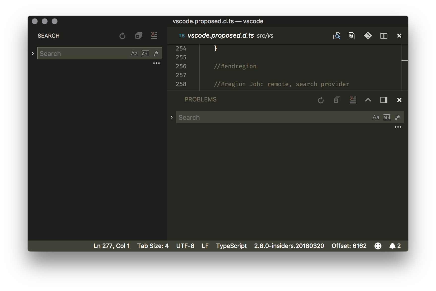 I see two search views · Issue #46368 · microsoft/vscode · GitHub